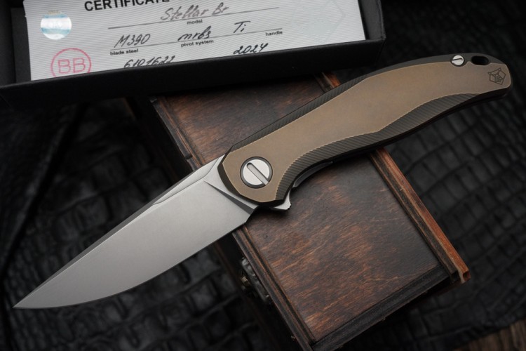 Shirogorov Stellar Bronze (M390, MRBS)