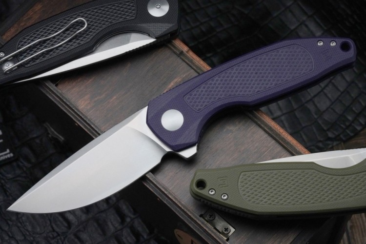 CKF Echo Trol VIOLET (S35VN, G10, Malyshev design)